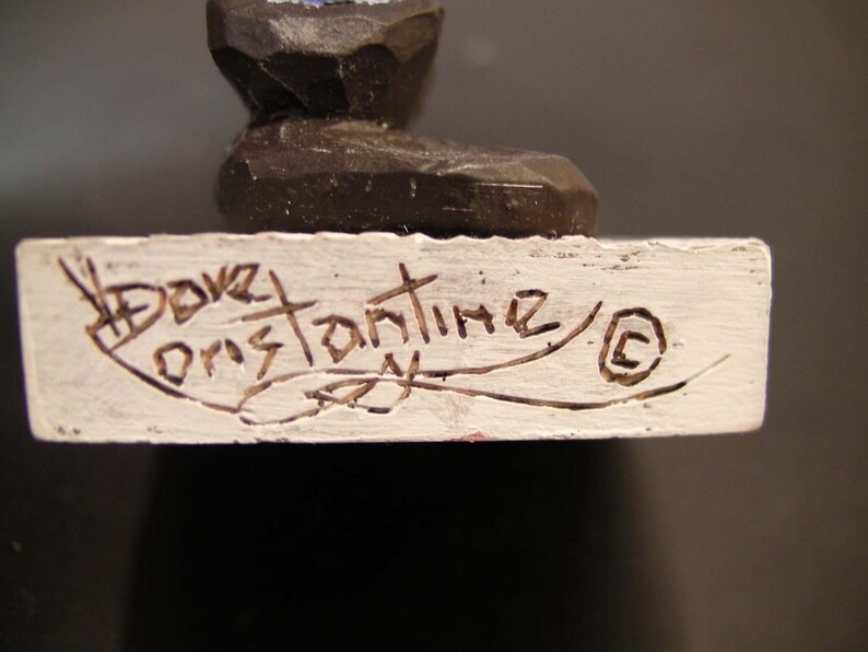 Rare Santa Claus Hand Painted Figurine - 1997 Edition - Dave ...