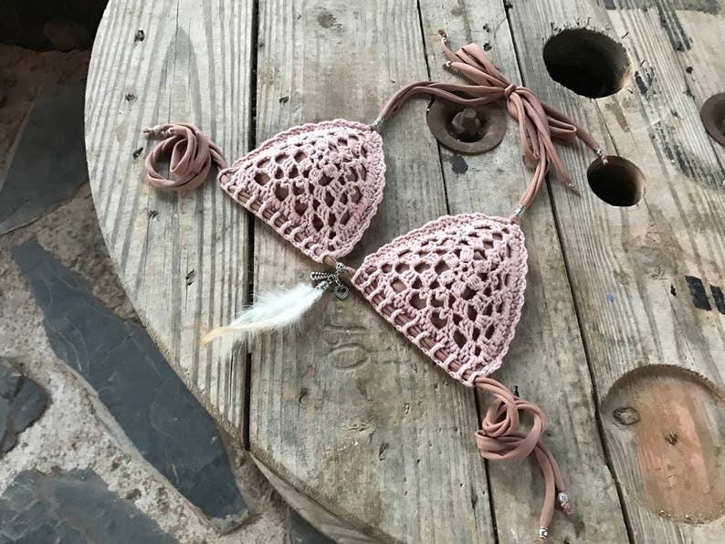 Pdf-file for Crochet PATTERN, Angela Crochet Bikini Top and Highwaist ...
