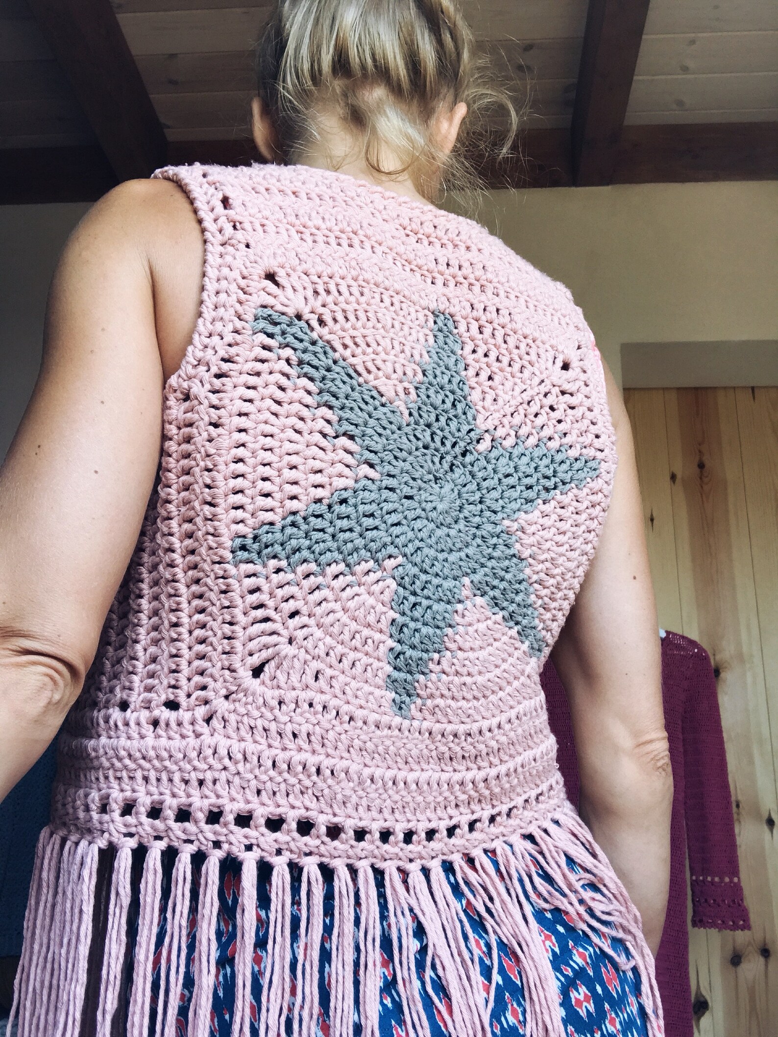 Pdf-file for Crochet PATTERN Star Vest 4 Sizes - Etsy