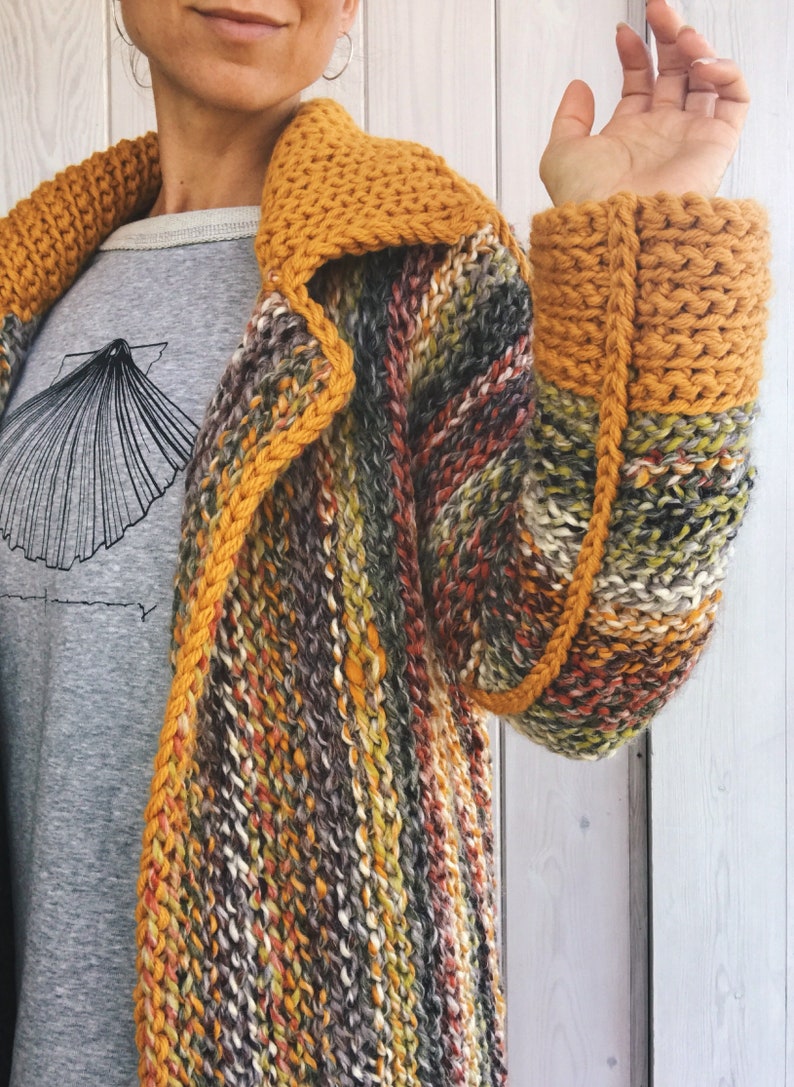 Pdf-file for Crochet PATTERN, Wandering Jane Jacket, 5 Different Sizes ...