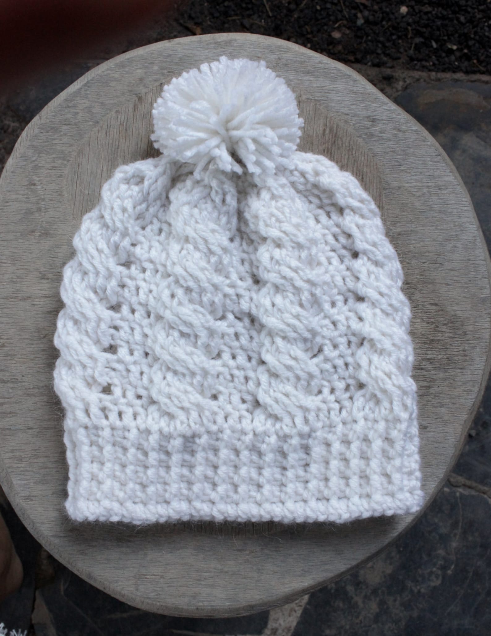 PDF Crochet PATTERN for Cable Beanie, 2 Sizes XS-S Andm-l, Slouchy ...