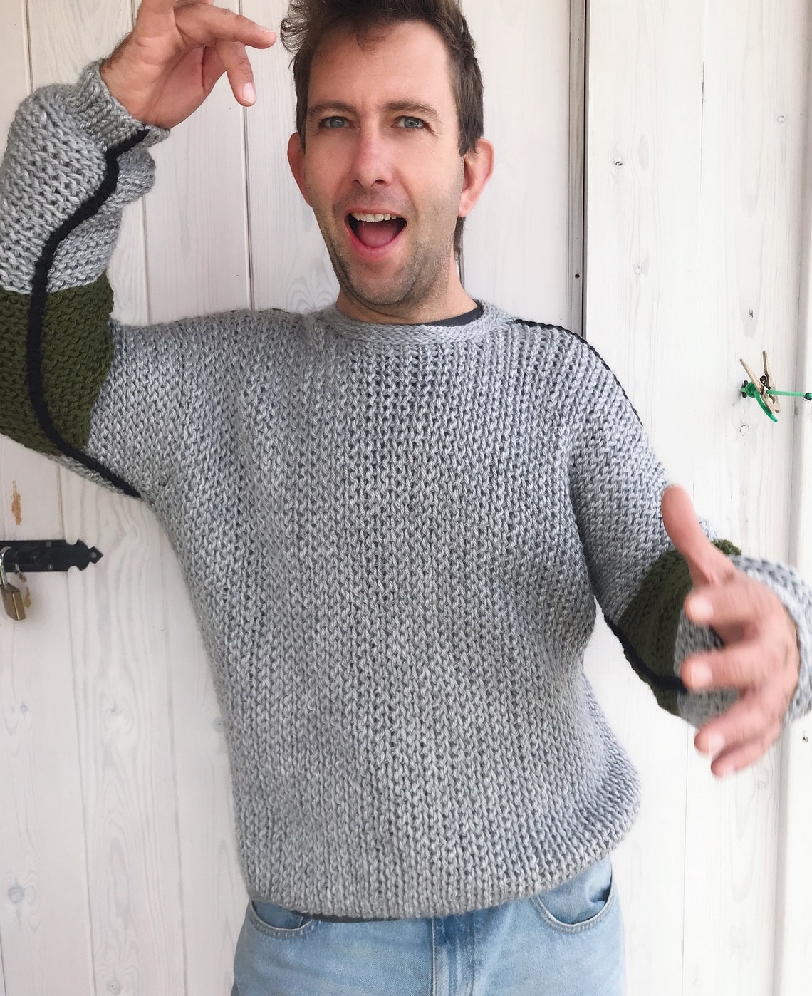Pdf-file for Crochet PATTERN for Tell Me a Story Sweater for - Etsy
