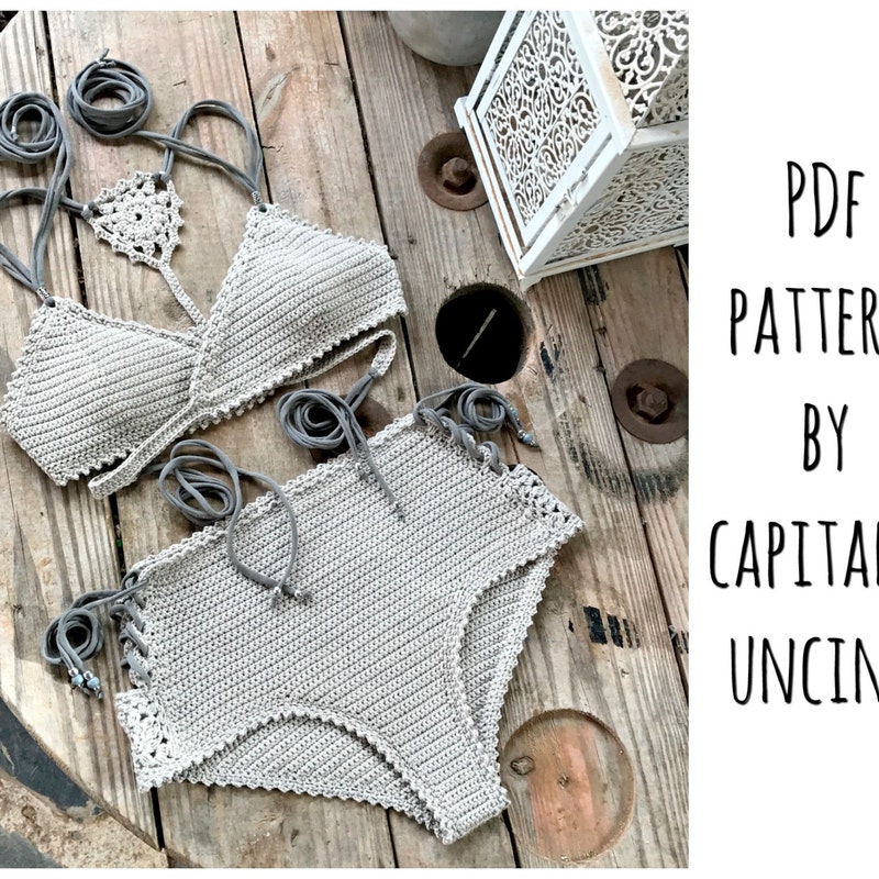 Crochet Bikini Pattern - Etsy Canada