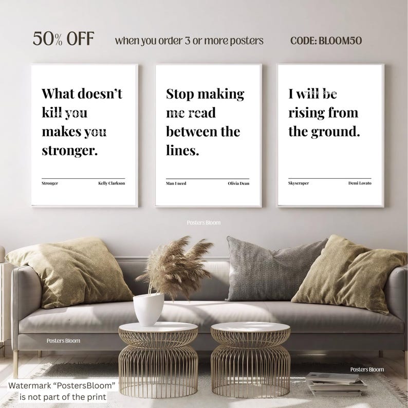 MAN I NEED Lyrics Poster – Stop Making Me Read Between the Lines Wall ...