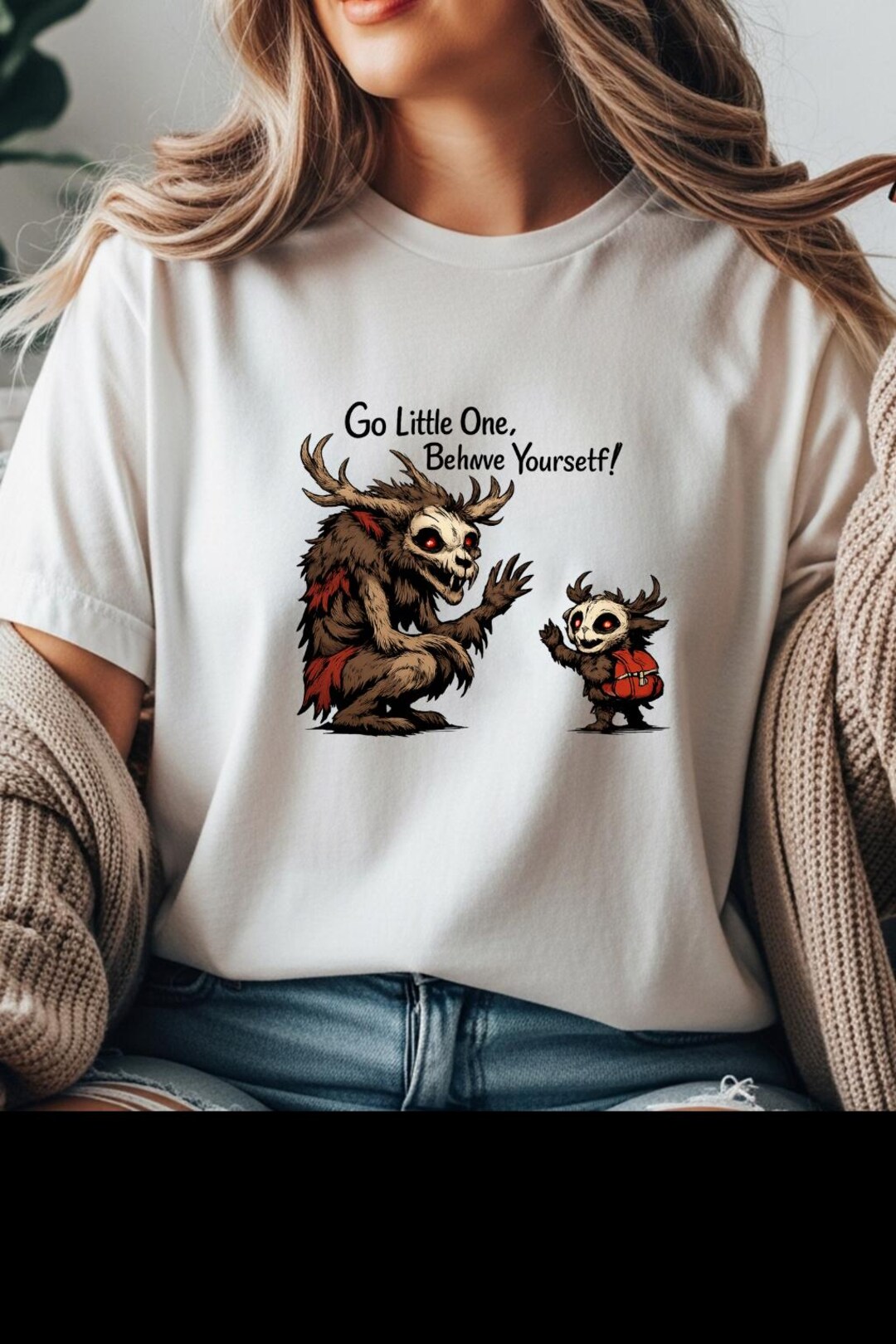 Mom Wendigo With Small Wendigo Shirt| Style Tshirt,adult Humor Wendigo ...