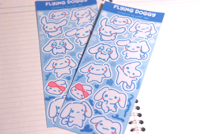 Sanrio Inspired Sticker Sheets - Cinnamaroll/kuroppi/pompompurin - Etsy