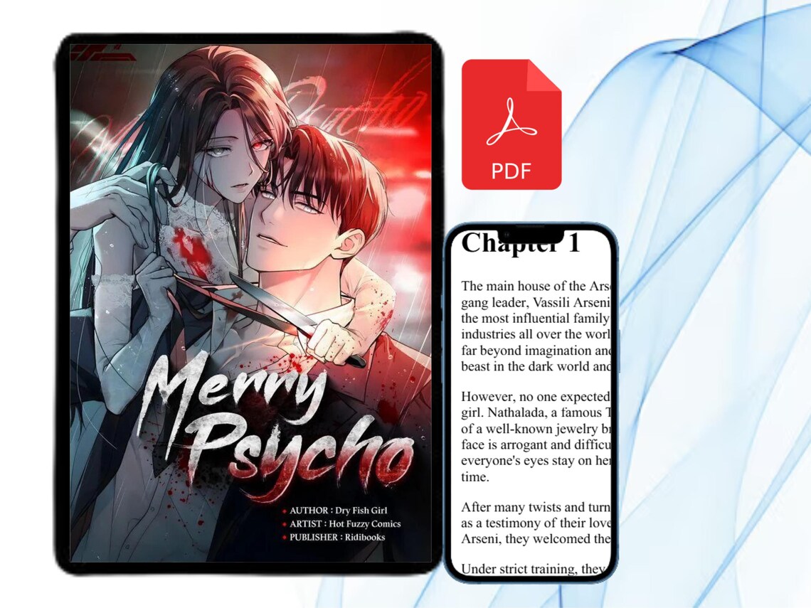 Merry Psycho Thai BL Novel Romance, Boys Love Dark Psychological Love ...