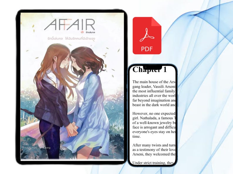 Affair Thai BL Novel Romance, Boys Love Emotional Drama Story, English ...