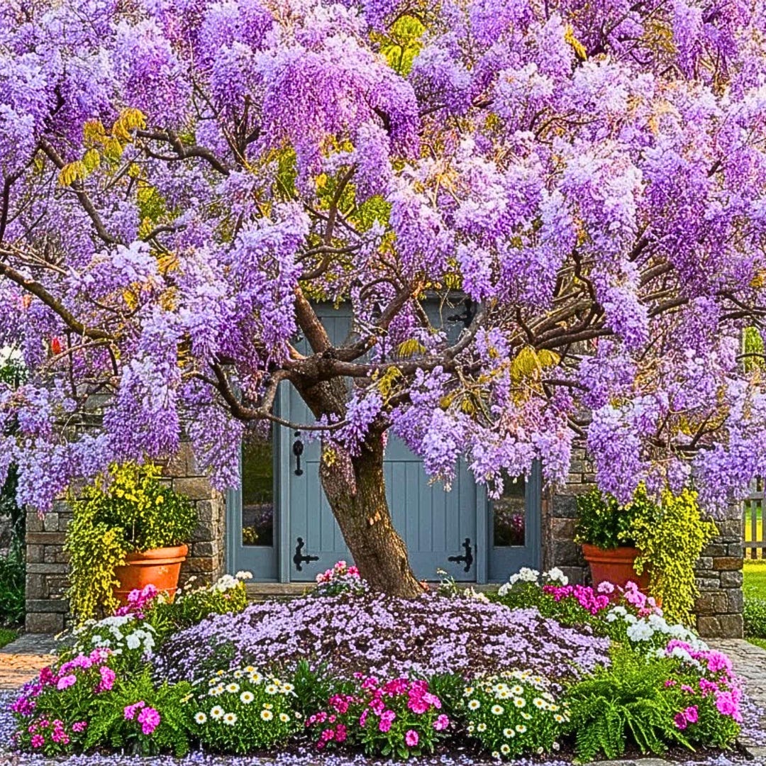 15 semillas de glicina, enredadera de flores moradas, semillas para ...