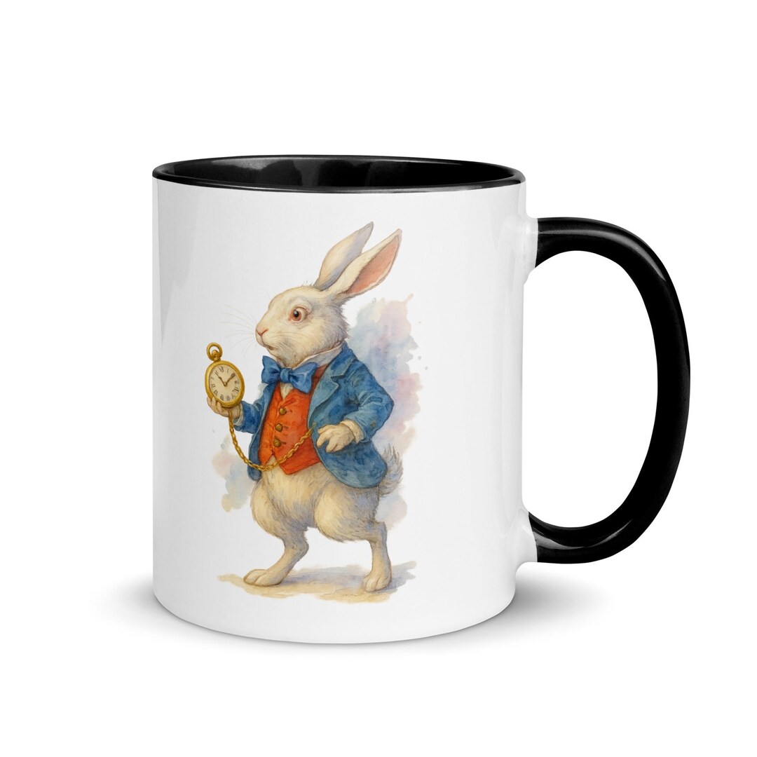 White Rabbit Mug – Alice in Wonderland Collector Series – Vintage ...