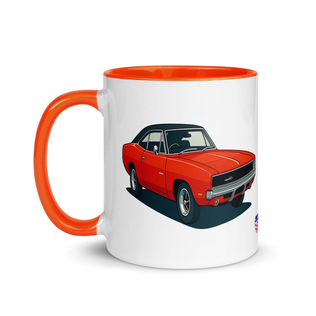 American Muscle Retro Hot Rod Mug – Classic Car Gift for Gearheads ...