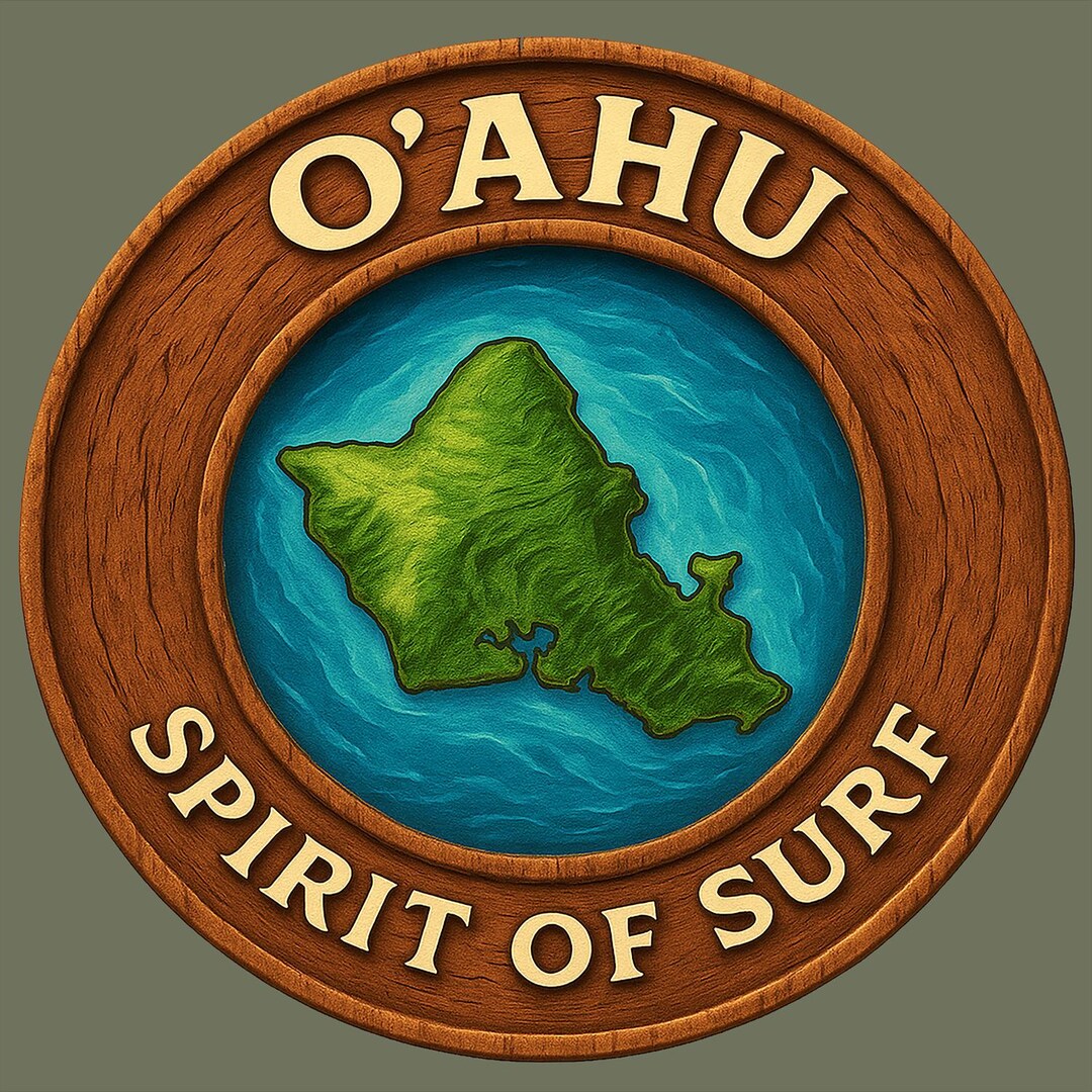 Hawaiian Shirt Oahu Surf Retro Beach Tee Coastal Island Surfer Gift - Etsy