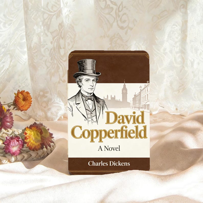 David Copperfield by Charles Dickens Vintage Book Cover Kindle Case (7 ...