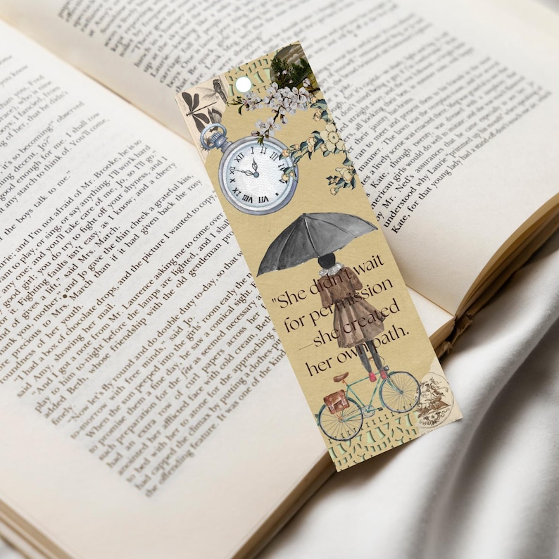 Inspirational Quote • Printable Bookmark for Readers • Encouraging Gift ...