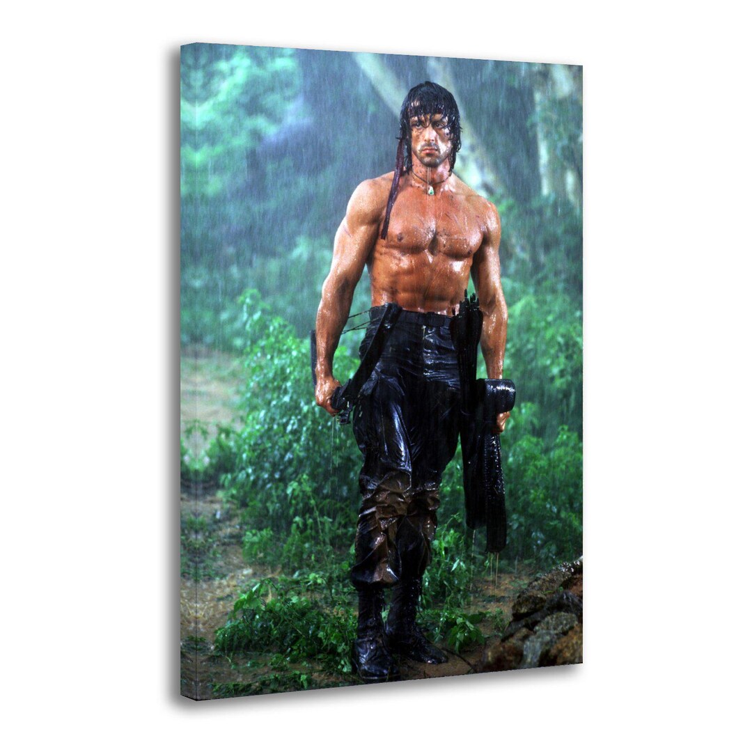 Rambo II Der Vietnamveteran John Movies Canvas Print Posters Wall Art ...