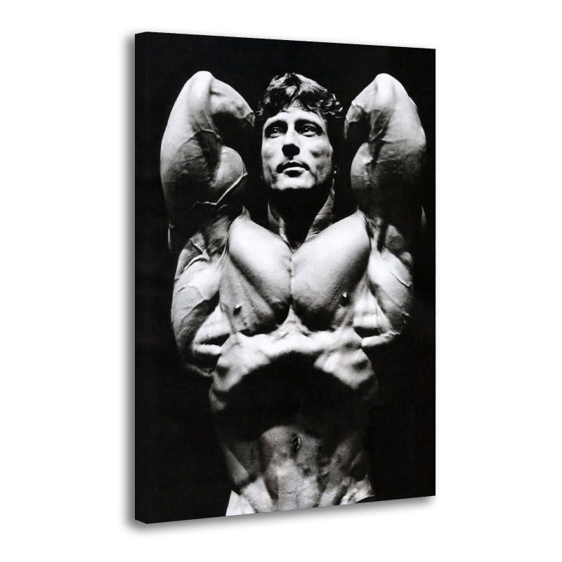 Bodybuilder Painting - Etsy Norway