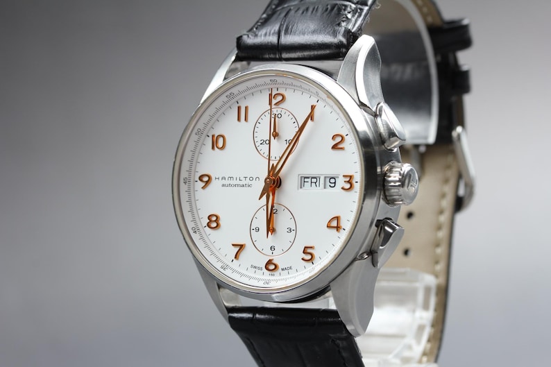 HAMILTON Jazzmaster H325760 Day Date Chronograph AT Men's Watch [near ...