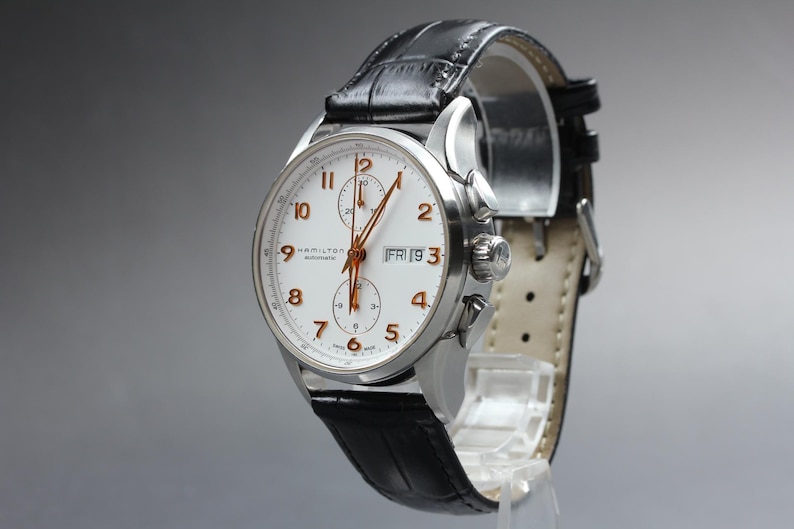 HAMILTON Jazzmaster H325760 Day Date Chronograph AT Men's Watch [near ...