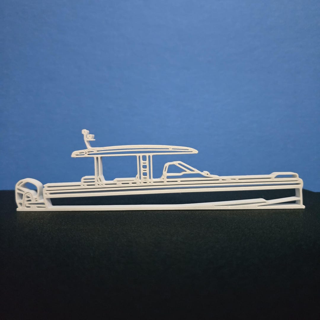 Axopar 37 Boat Silhouette, 3D Printed Desk Decor - Etsy UK