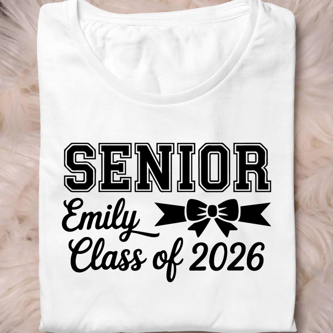 Grunge Senior 2026 SVG | Distressed Graduation T-shirt Design (digital ...
