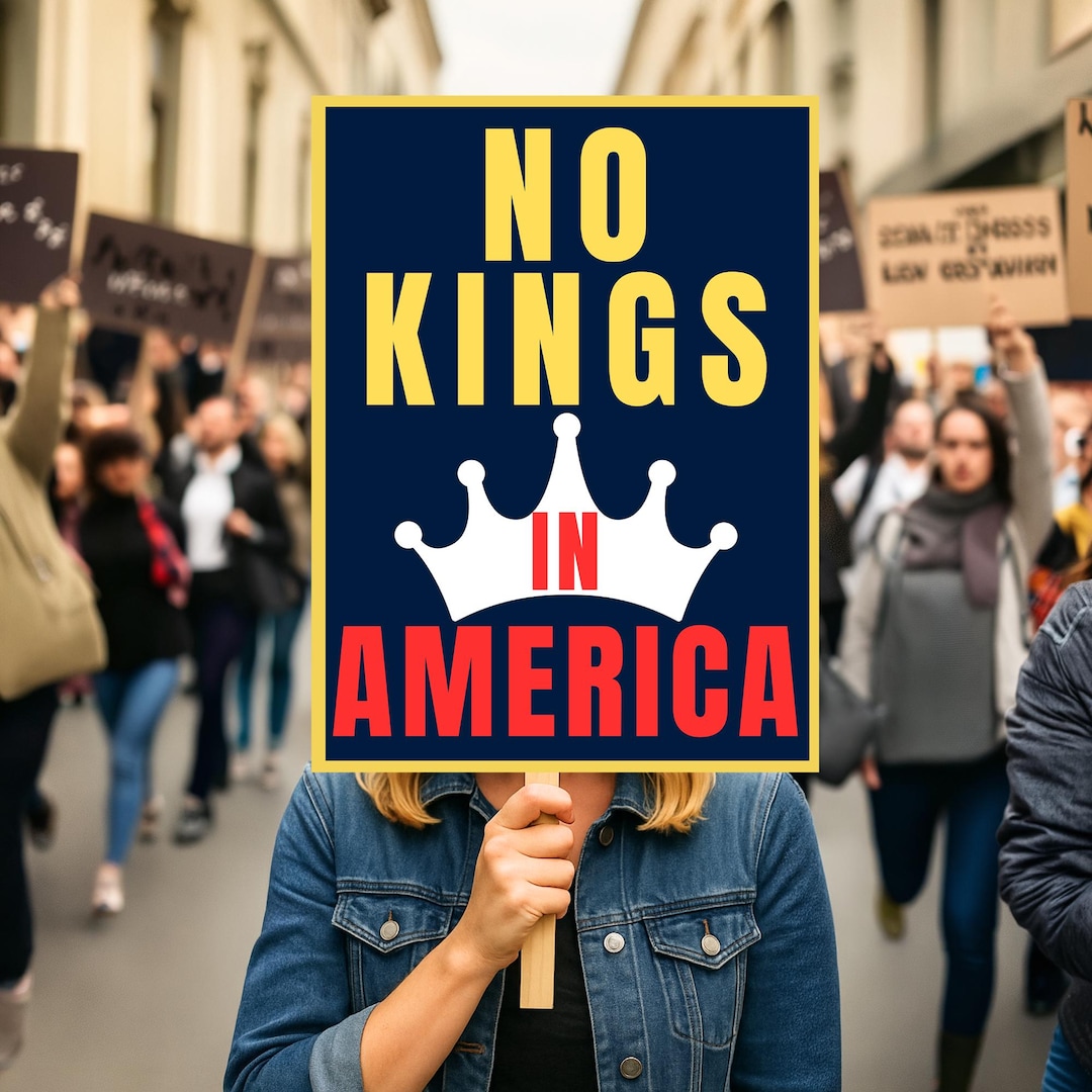Custom Protest Sign 18x24 | Rally Sign With Wooden Stick | Activist ...