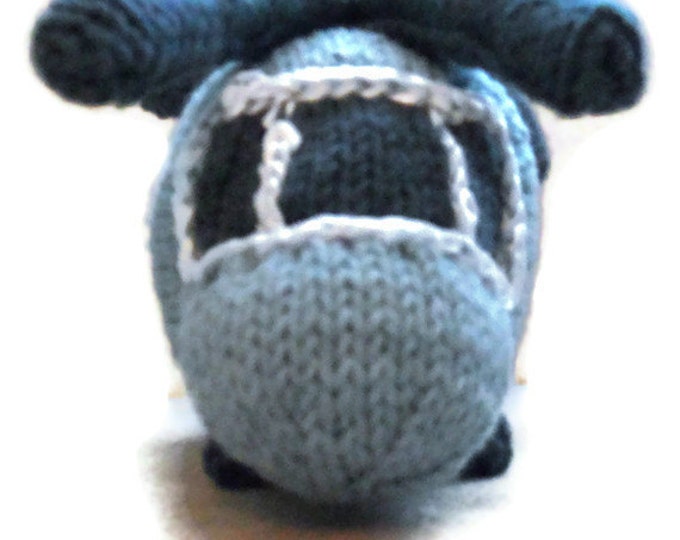Made to Order: Hand Knit SH-60 Helicopter Toy Model - Etsy