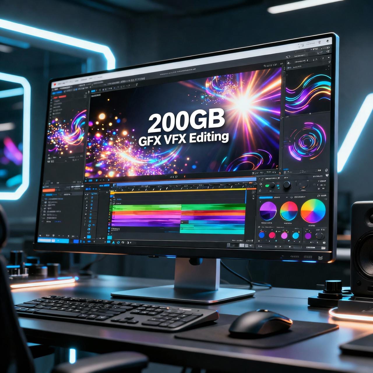 200GB GFX VFX Editing Bundle | Transitions, Overlays, FX Packs,motion Graphics, Video Editing ...