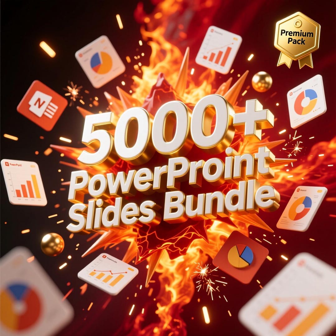 5000+ Powerpoint Slides Templates Bundle | Business, Pitch Deck ...