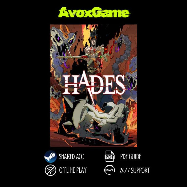 Hades PC Steam | Easy Step-by-step Tutorial | Instant Delivery - Etsy