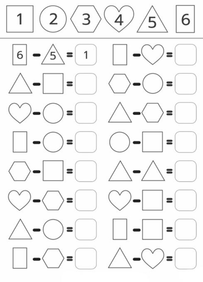 Printable Math Worksheets for Kids | Secret Code Puzzle | Brain ...