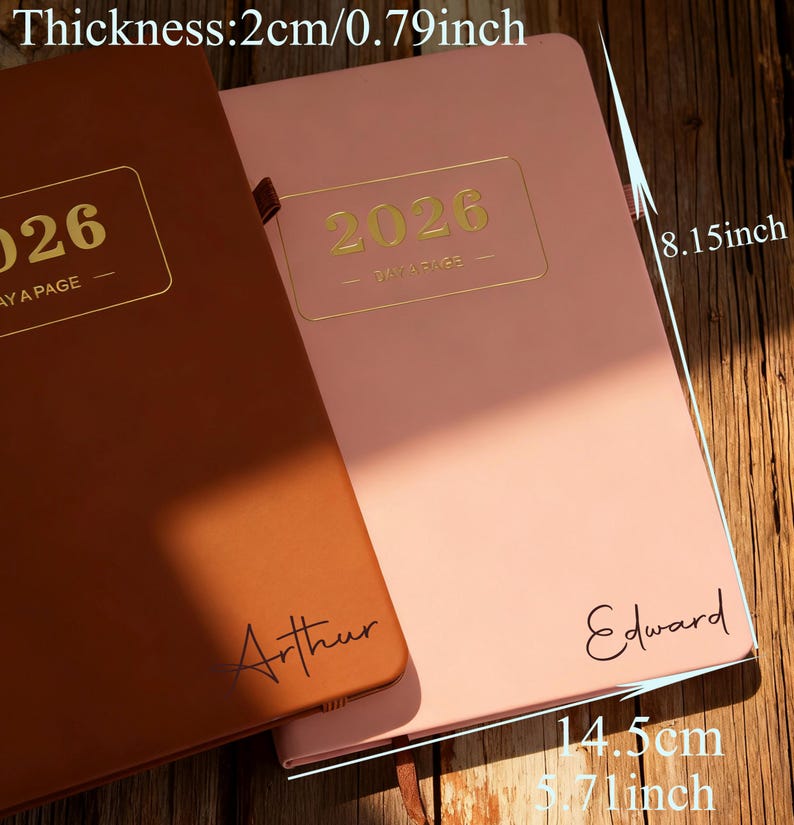 Personalized Daily Planner 2026, 2026 Planner Notebook,work Efficiency ...