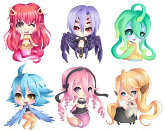 Monster musume | Etsy