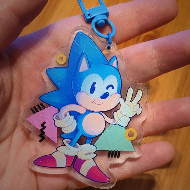 Sonic the Hedgehog Chain - Etsy