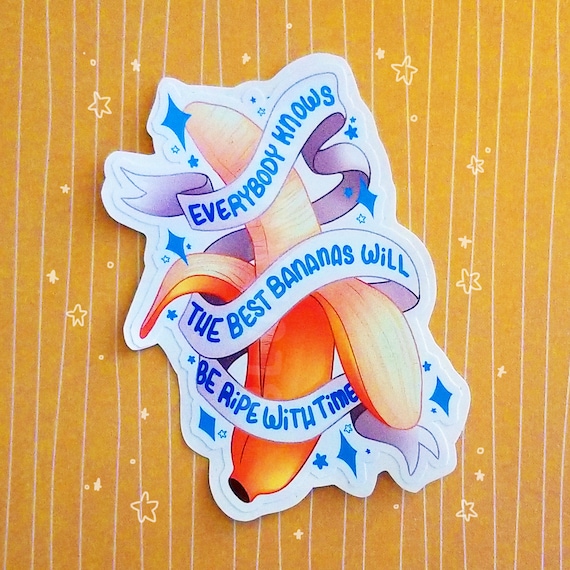 Danny Banana Sticker - Etsy