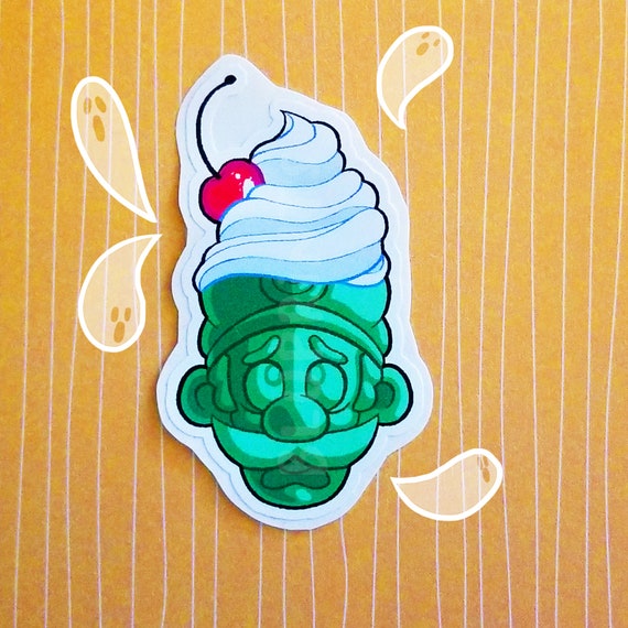 Gooigi Sticker | Etsy