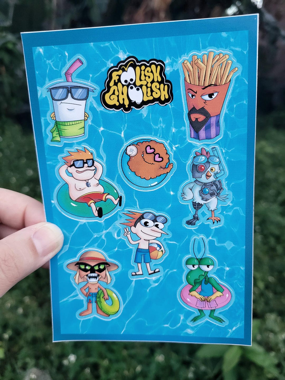 Adult Swim Sticker Sheet - Etsy