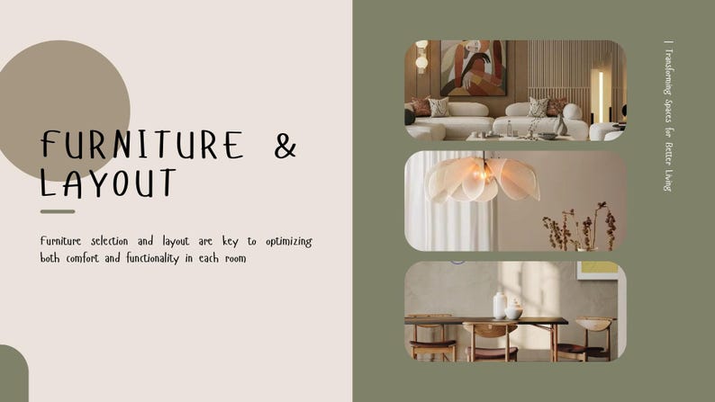 Interior Design Presentation Template Canva - Etsy