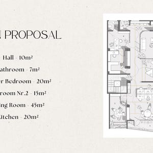 Interior Design Project Proposal Template – Canva Editable Presentation ...