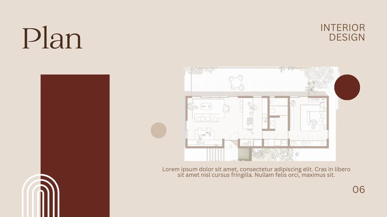 Interior Design Presentation Template (canva) - Etsy