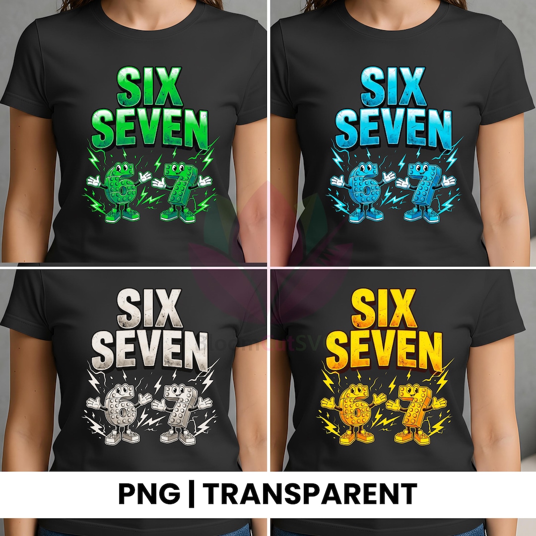 Steal a Brainrot Six Seven PNG Bundle | Italian Brainrot Meme | 67 Ice ...