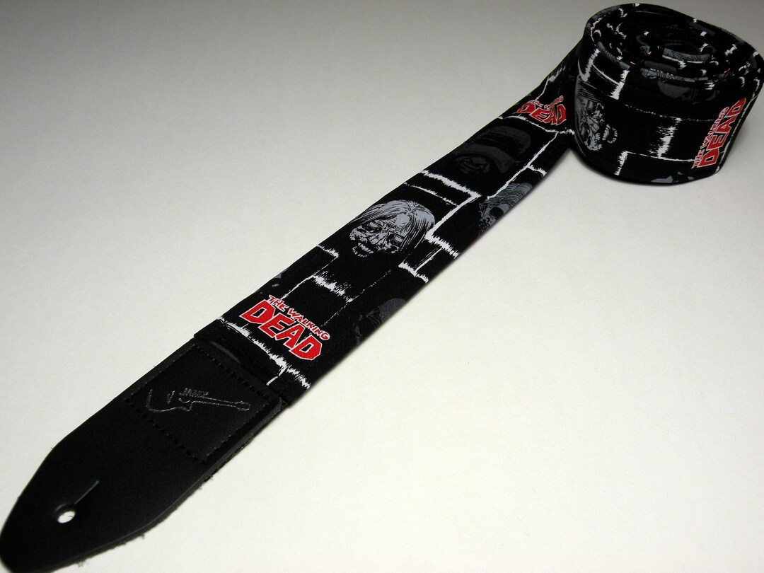 Zombie TV Series Handmade Guitar Strap - This is NOT a Licensed Product ...