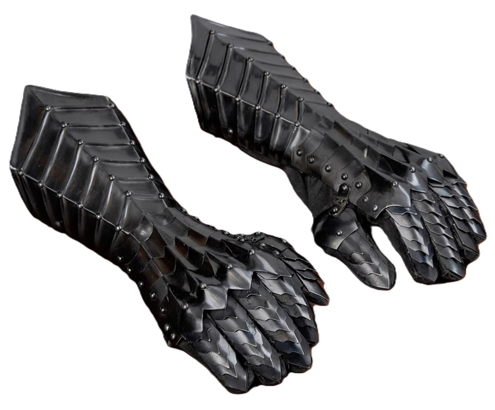 Ringwraith Nazgûl Black Steel Gauntlets – Medieval Armor Gloves | Gift ...