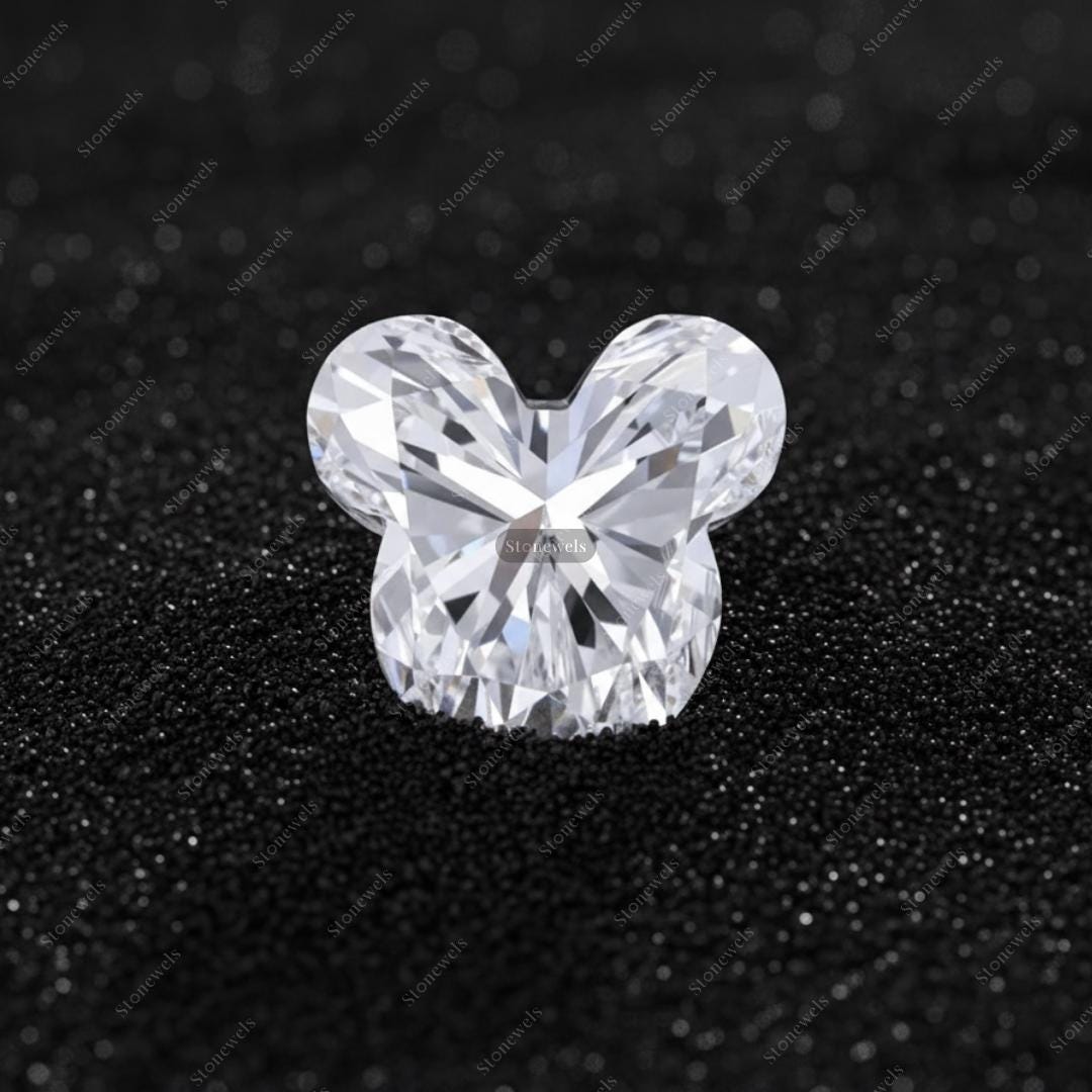 Mouse Head Lab Grown Diamond | IGI Certified Diamond | Cute Mouse ...