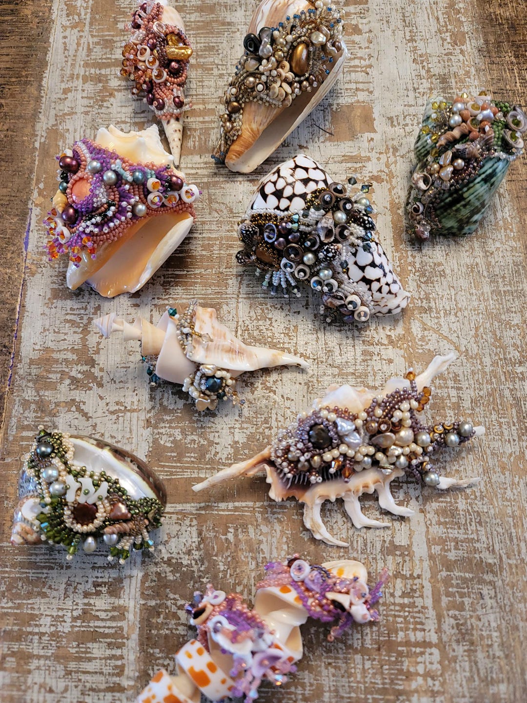 PDF - Beaded Shells - Etsy