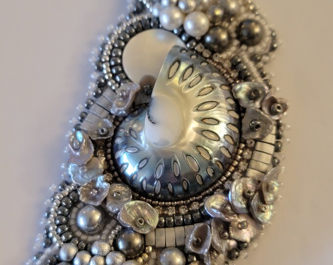 Winter Collection Finished Beadwork Pendant - Etsy