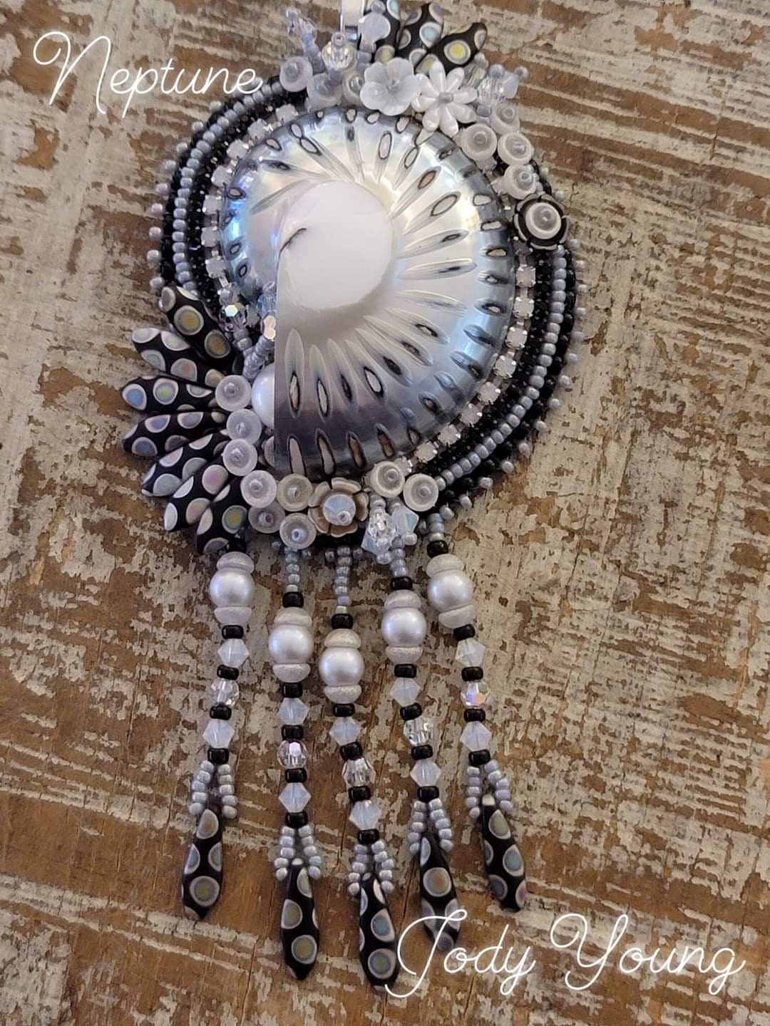 NEW Neptune Pendant Bead Embroidery Kit - Etsy