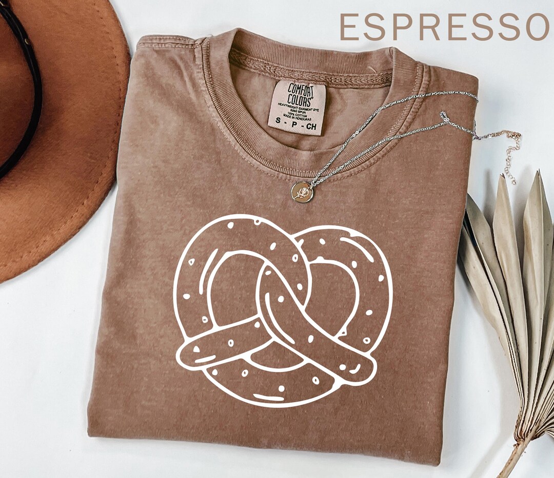 Twisted Pretzel Comfort Colors Shirt, Baker Gift, Pretzel Salty Shirt ...