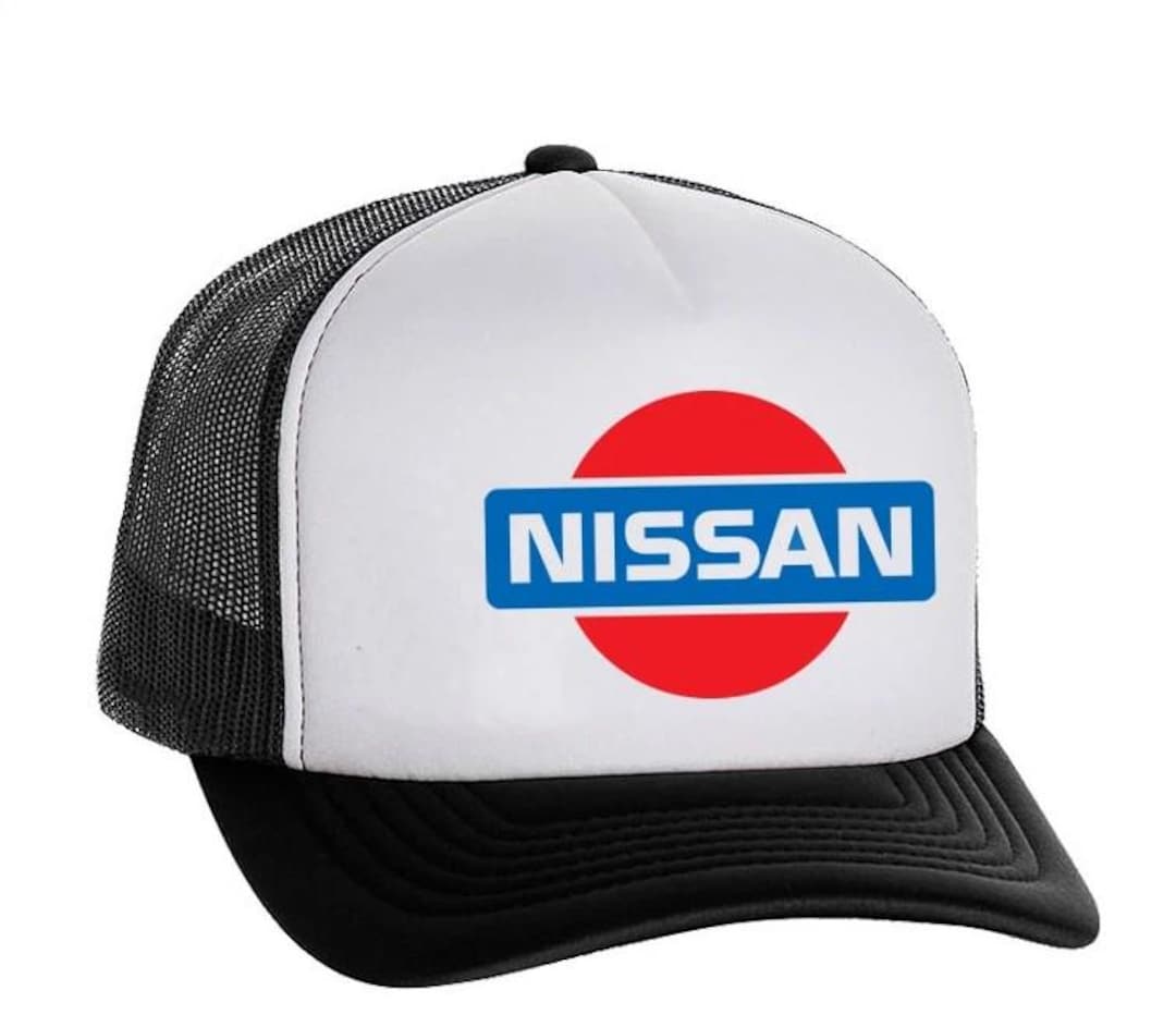 2 Pcs Nissan Logo Snapback Trucker Cap – Black, Royal Blue & White ...