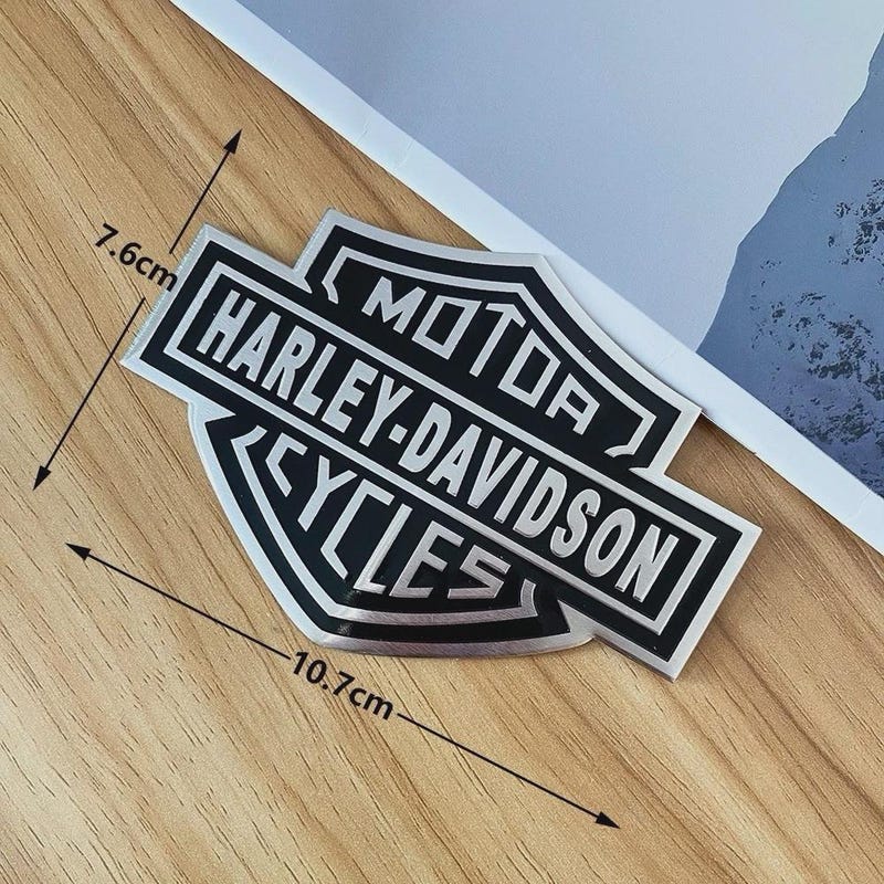 Harley Davidson Decals 3d - Etsy