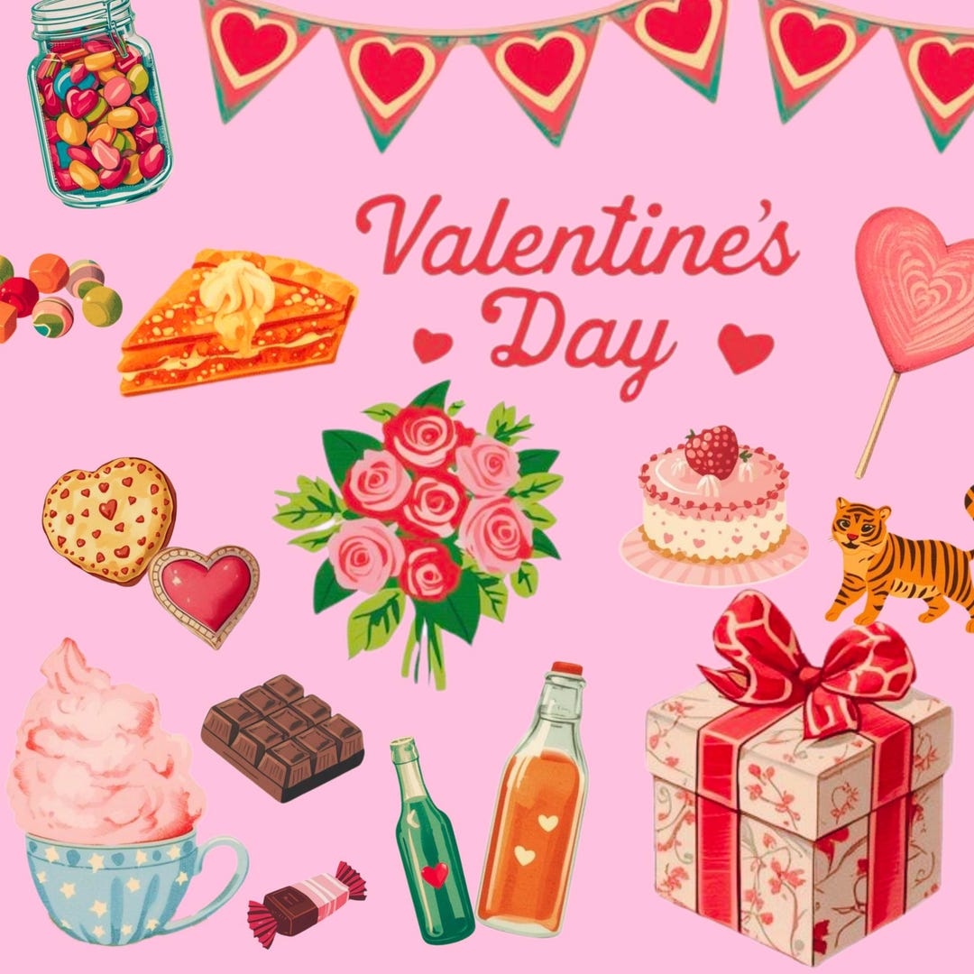 Sweet Valentine Clip Art Set - Etsy